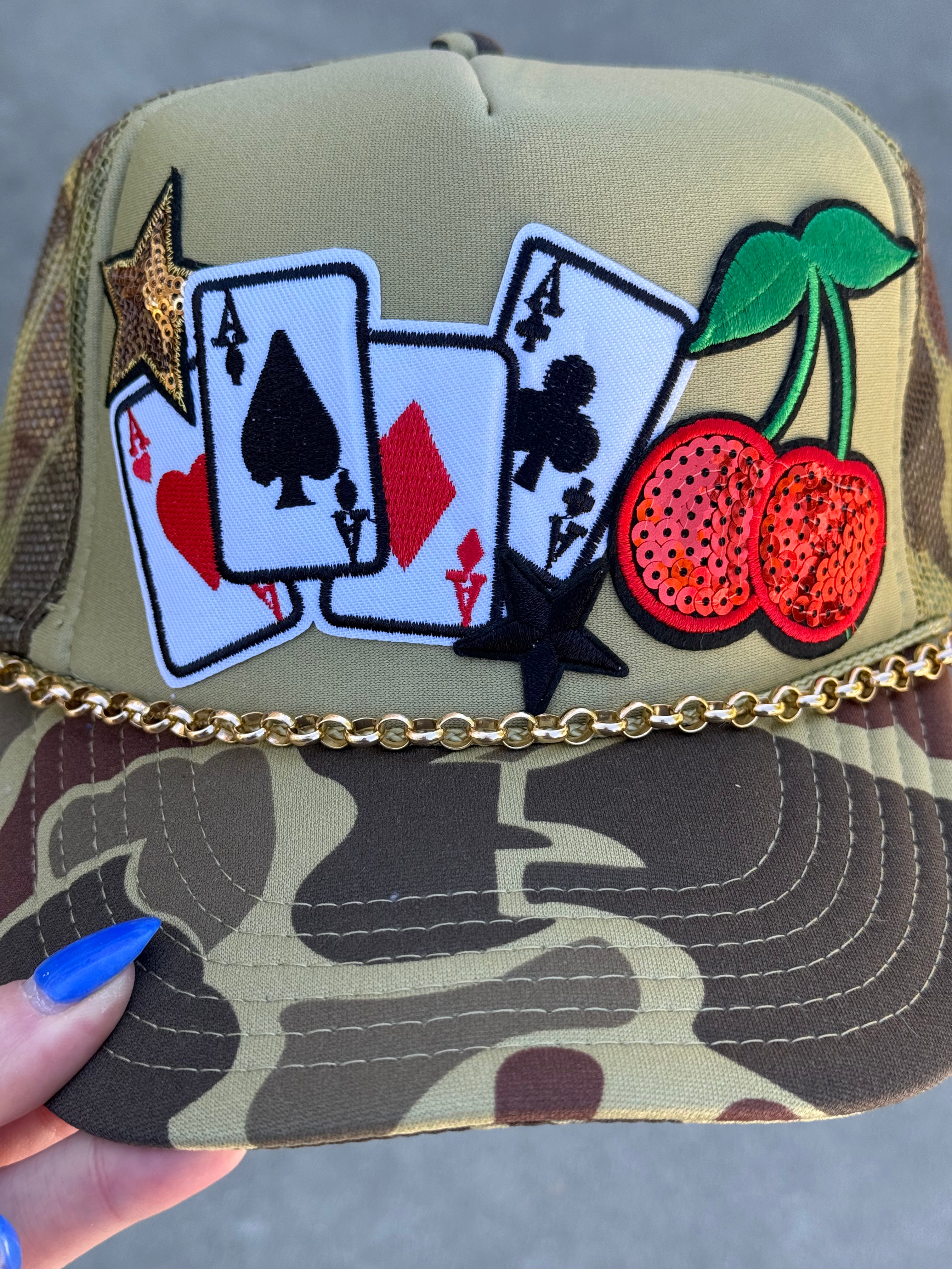 Ace of Spades Trucker Hat – Faith & Grace